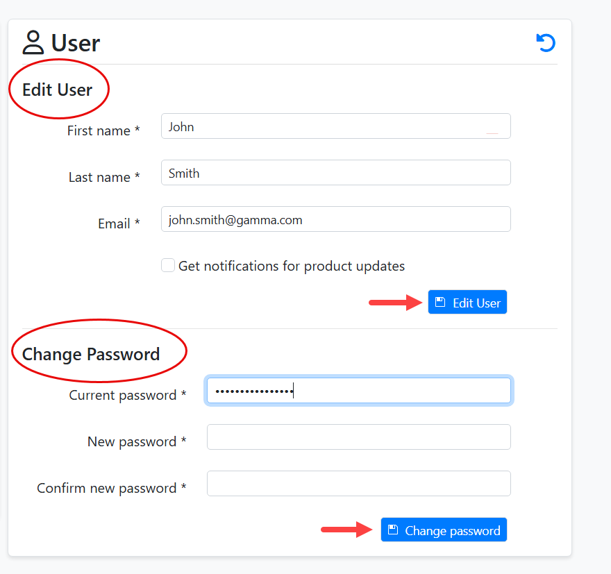 How to update your Profile Information: Name, Email, Password, and ...