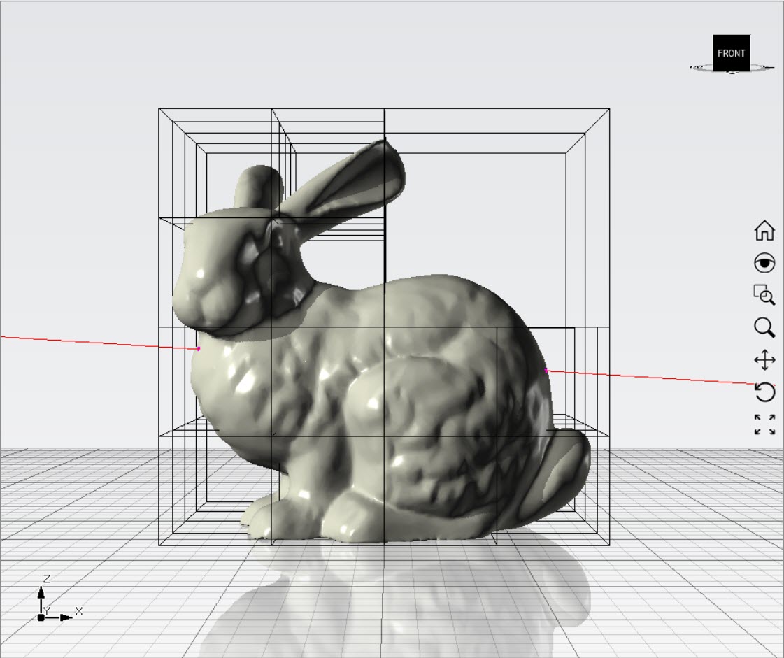 Fast intersection between Line and Mesh – Help Center